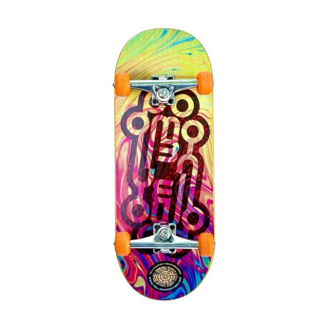 Yellowood Pro Fingerboard Complete - Logo Swirl – 6Skates