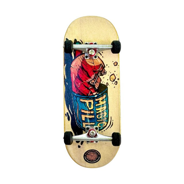 Yellowood Pro Fingerboard Complete - Magic Pill – 6Skates